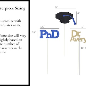 Phd Graduation Decorations Party Pack, Phd Graduation Party Decor, Phd ...