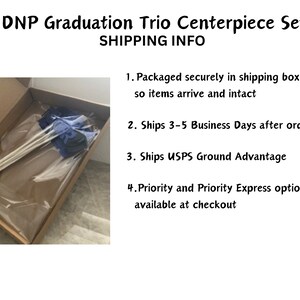 2024 DNP Graduation Table Centerpiece Set, DNP Graduation Decorations ...