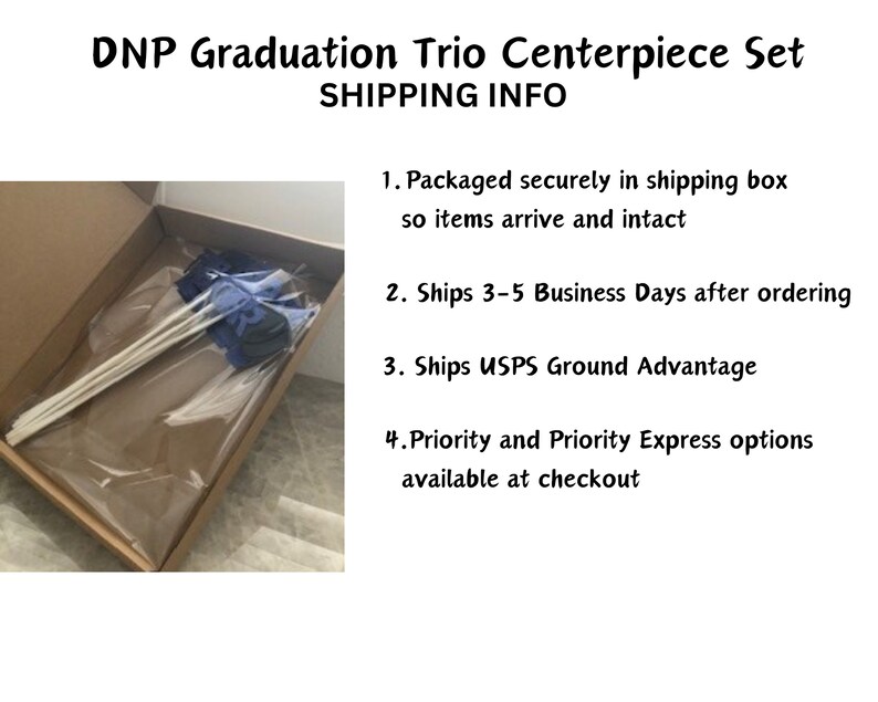 2026 DNP Graduation Table Centerpiece Set, DNP Graduation Decorations ...