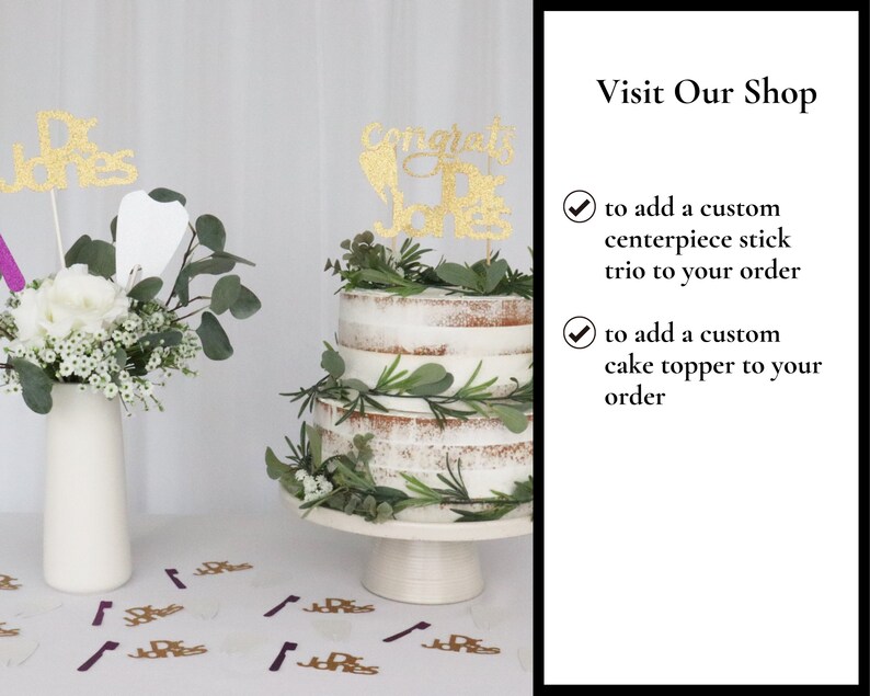 Dental School Graduation Party Confetti, Dentist 2026 Grad Table ...