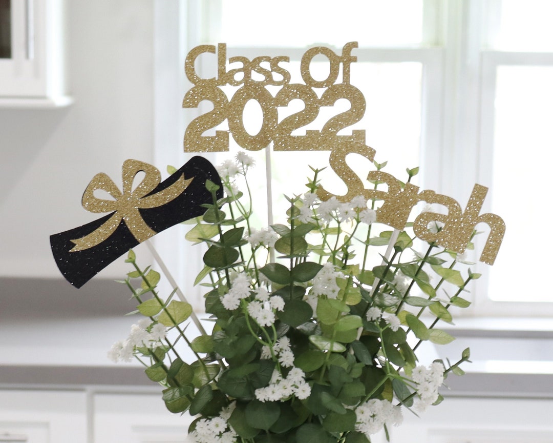 Graduation Decorations Class of 2022 Graduation Centerpiece - Etsy