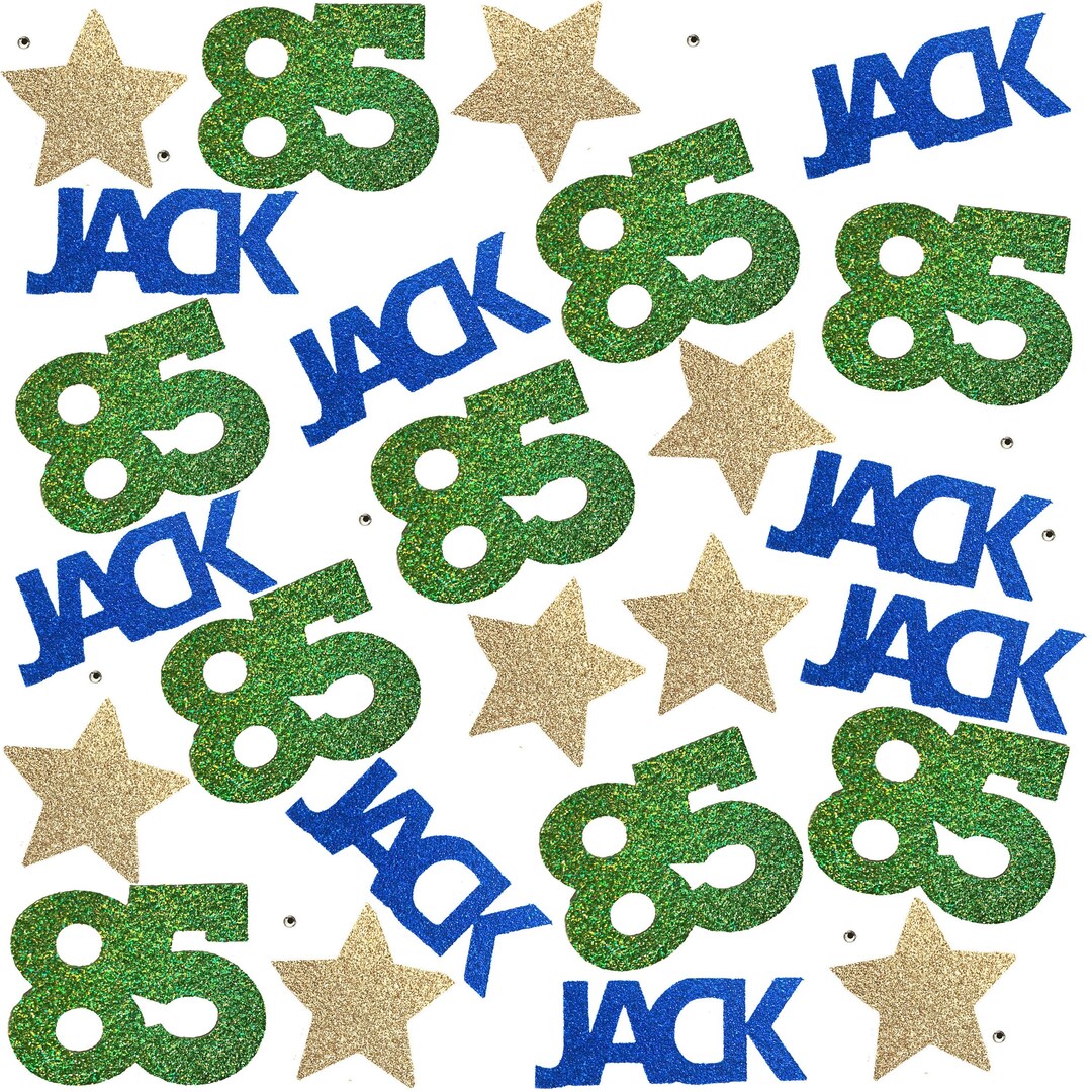 85th Birthday, 85th Birthday Decorations, 85 Birthday, Confetti ...
