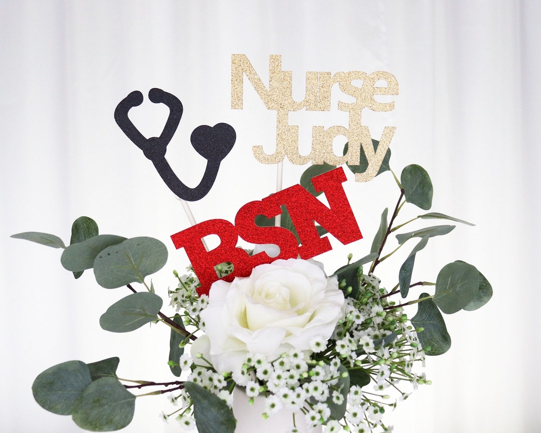 BSN Graduation Decorations, BSN Graduation Party Decorations, Nursing ...