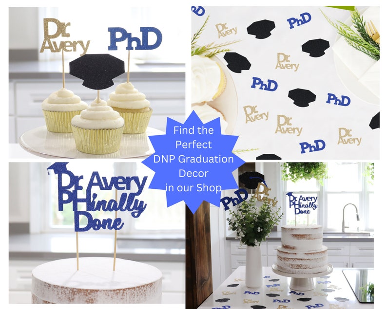 2026 DNP Graduation Table Centerpiece Set, DNP Graduation Decorations ...