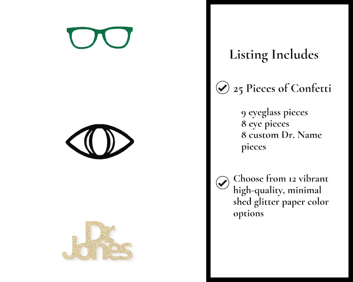 Eye Doctor Graduation Party Decorations, Ophthalmologist Graduation ...