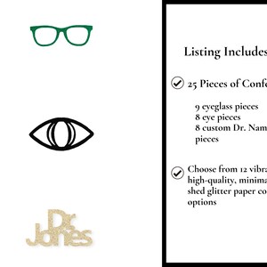 Eye Doctor Graduation Party Decorations, Ophthalmologist Graduation ...