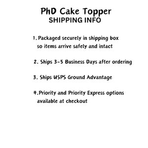 Phd Phinally Done Graduation Cake Topper, 2025 Phd Graduation ...