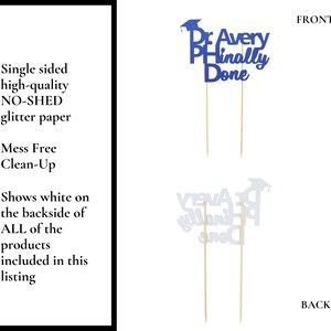 Phd Graduation Party Pack Decorations, Phd Party 2026 Graduation ...