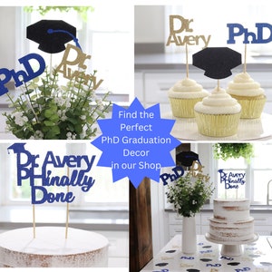 Phd Degree Graduation Party Confetti, Phd Graduation Decorations 2026 ...