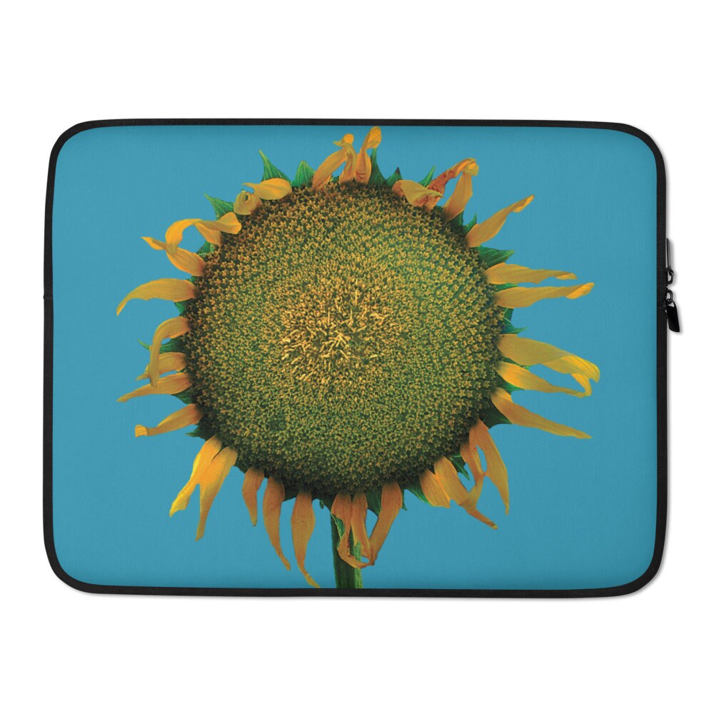 Sunflower Laptop Sleeve Yellow Flower Computer Cover Case - Etsy UK