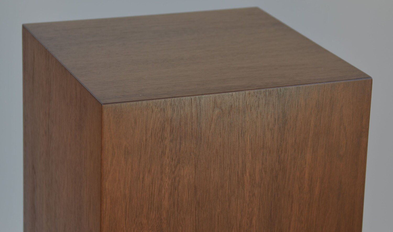 Furniture Art Display Pedestal Black Walnut Four Finish | Etsy