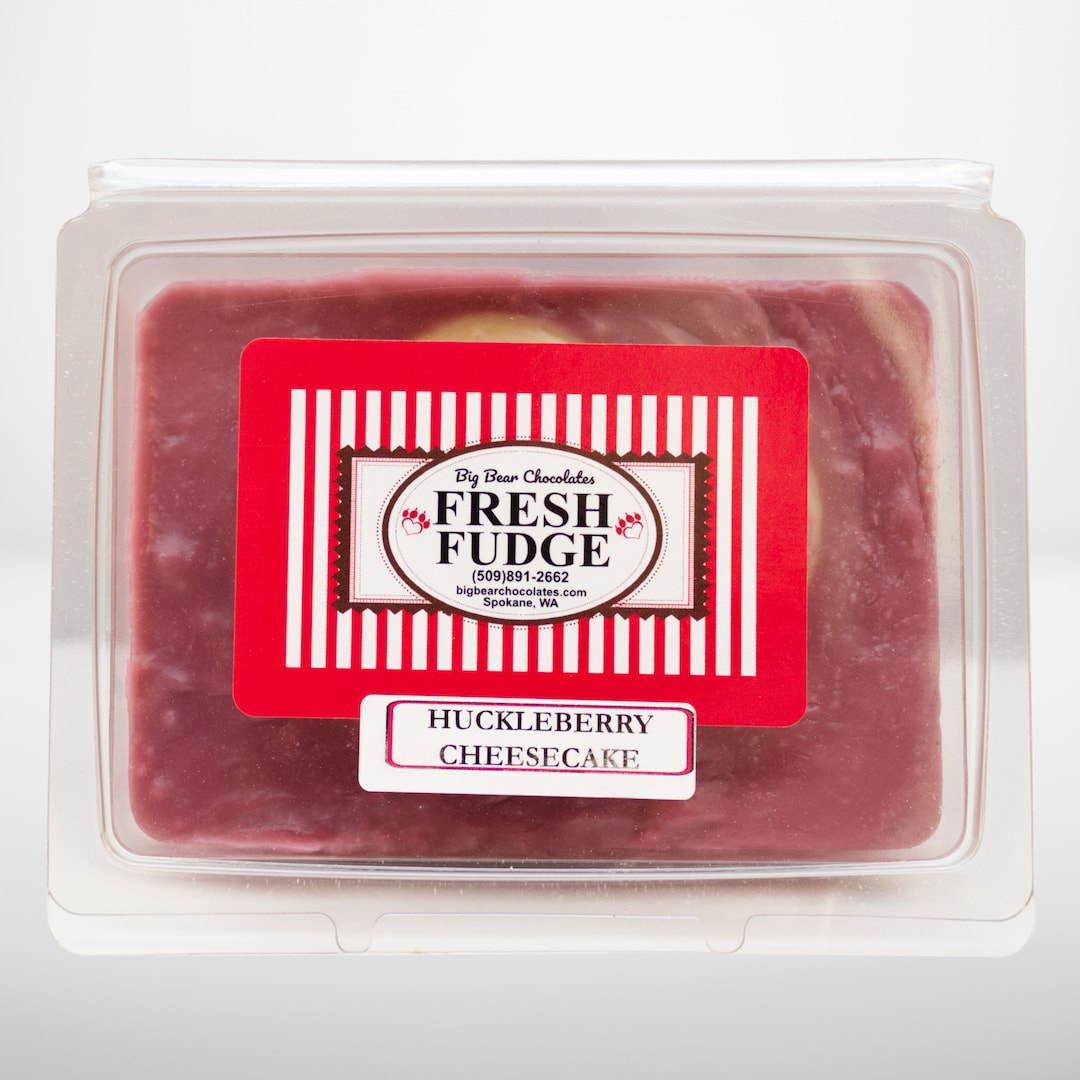 3/4 Lb. Huckleberry Cheesecake Fudge - Etsy