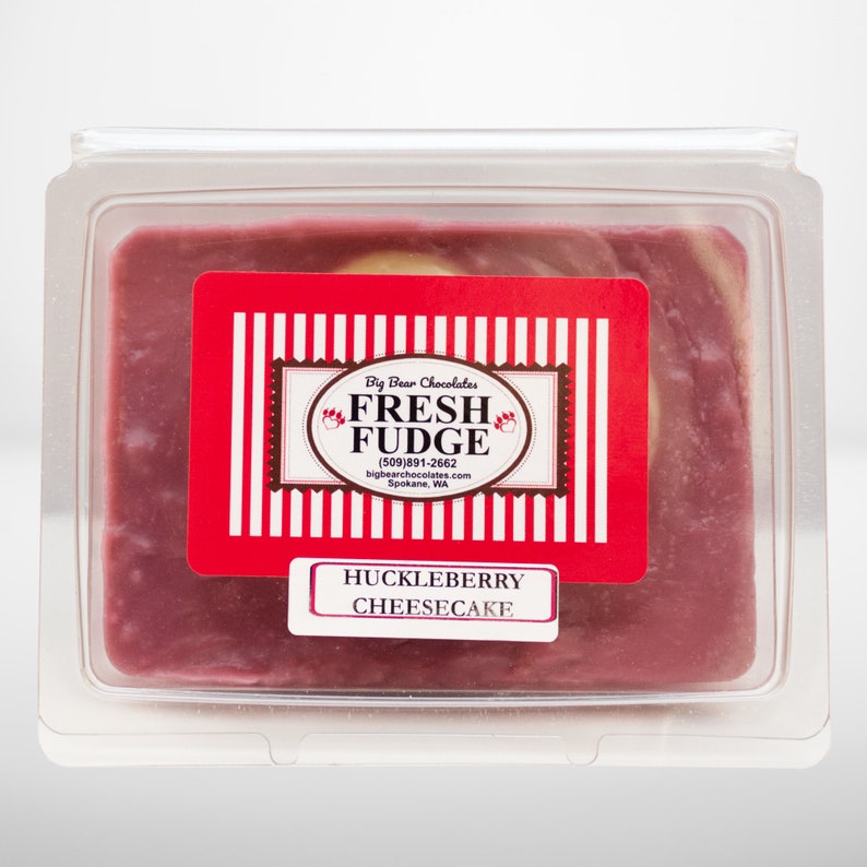 3/4 Lb. Huckleberry Cheesecake Fudge - Etsy