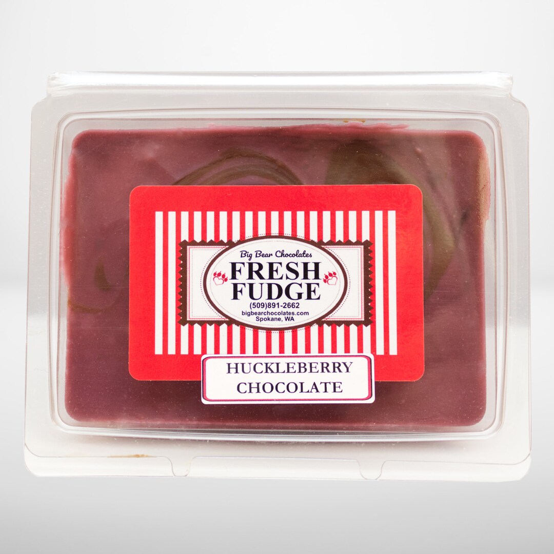 3/4 Lb. Huckleberry Chocolate Fudge - Etsy