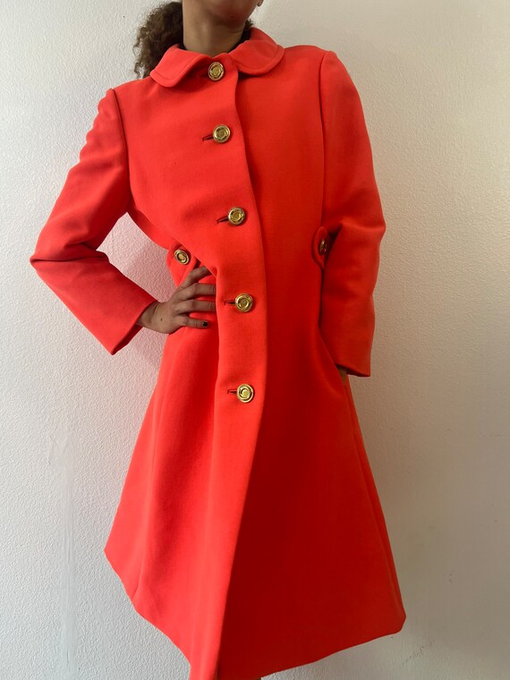 Vintage 1960s bright psychedelic acid colours maxi dr… - Gem