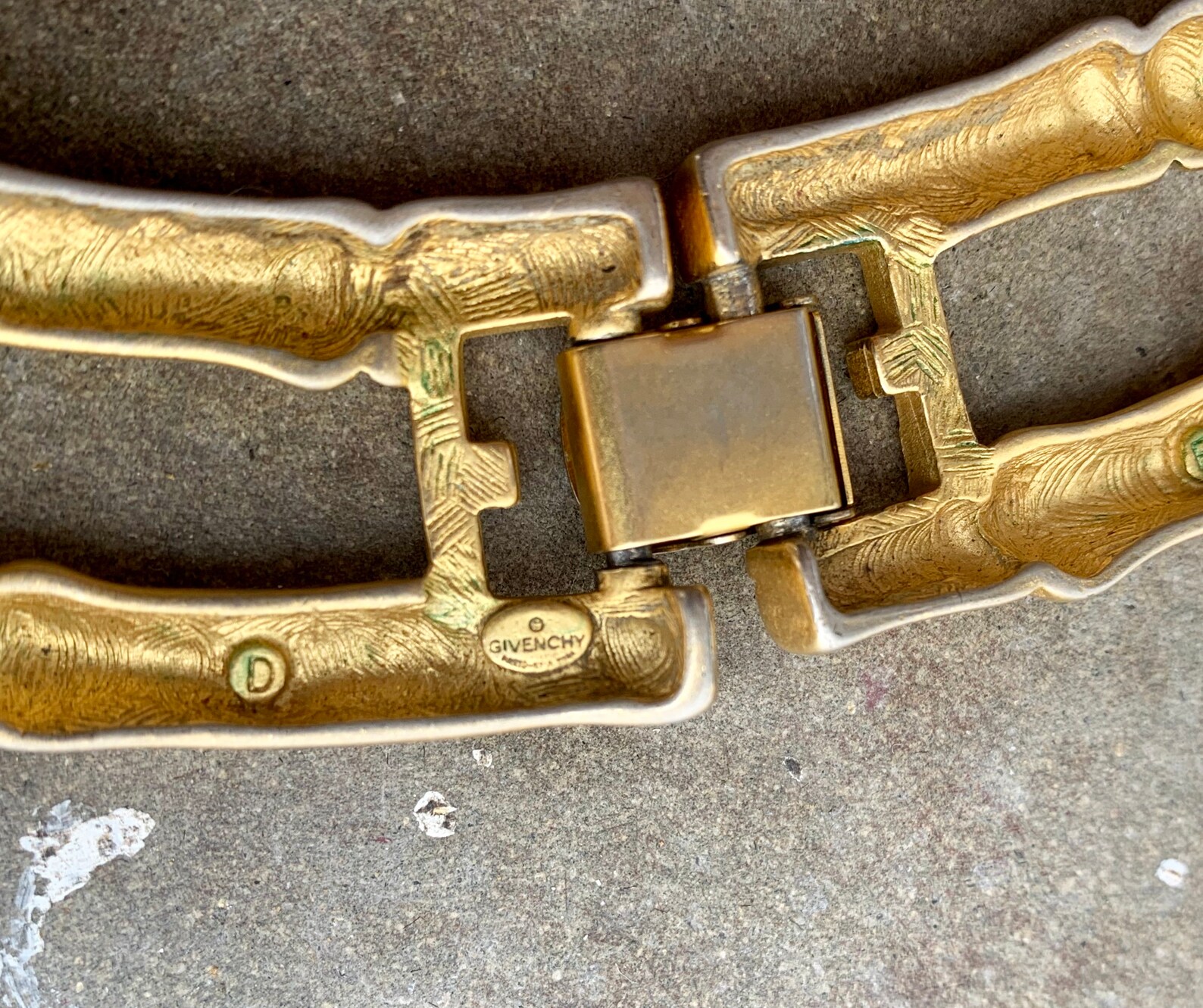 Givenchy Gold Bamboo Chain Necklace - Etsy