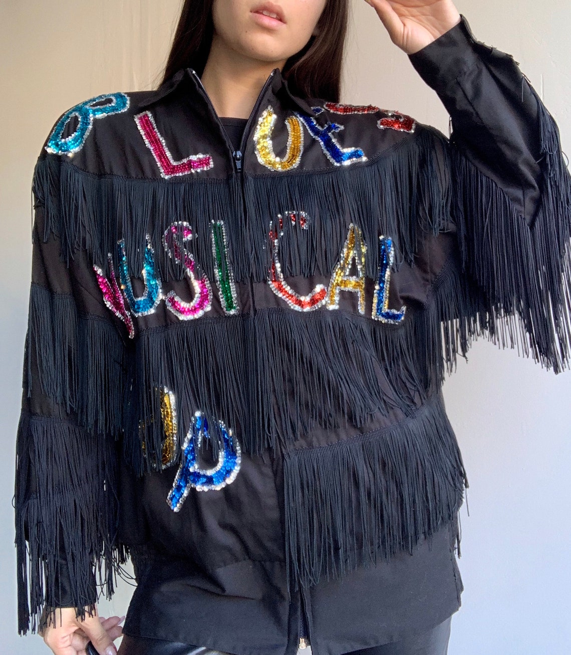 Bonnie Boerer Unlimited 80's Music Styles Sequin Fringe - Etsy