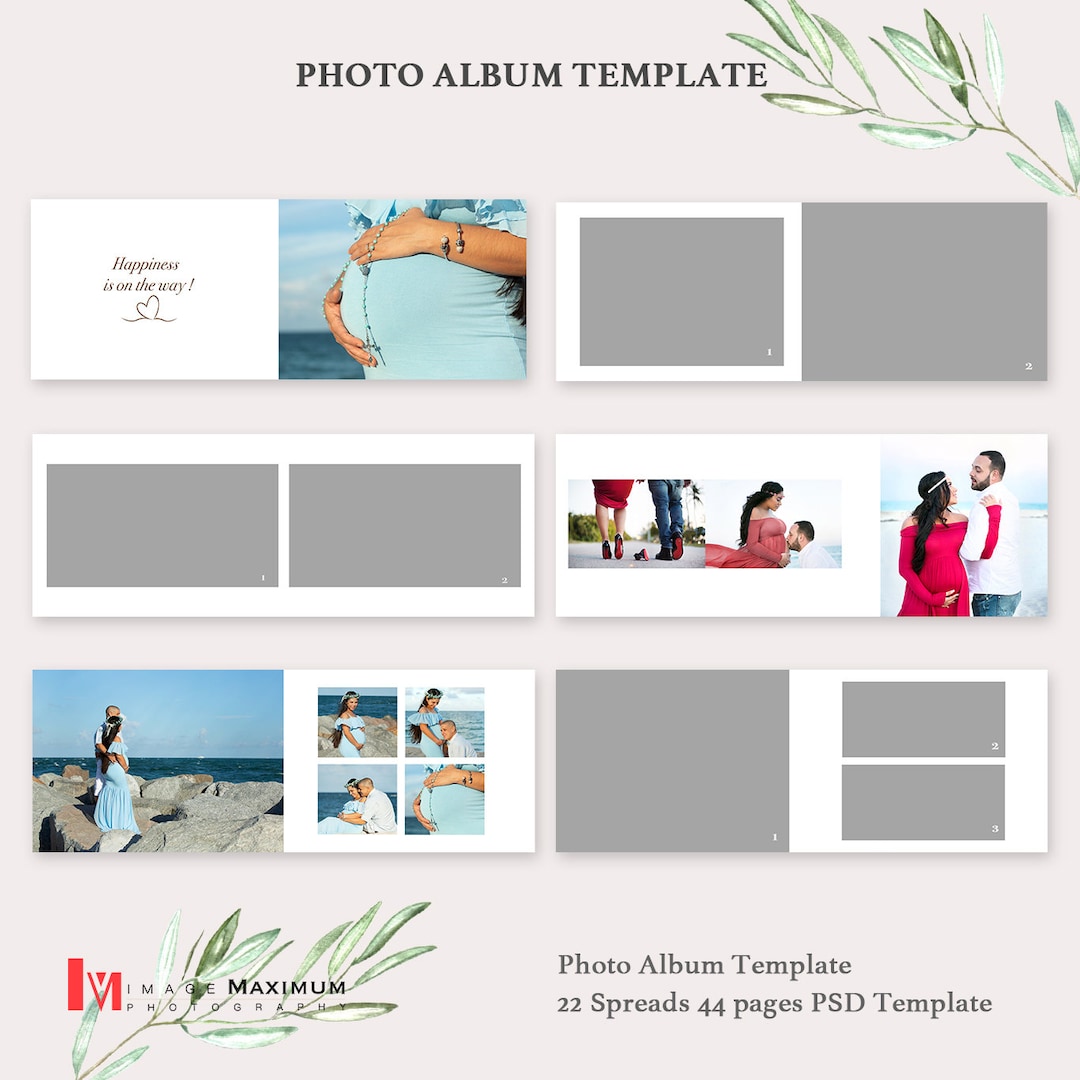Maternity Photo Album Templates 8x11 Photo Album Templates Photoshop ...