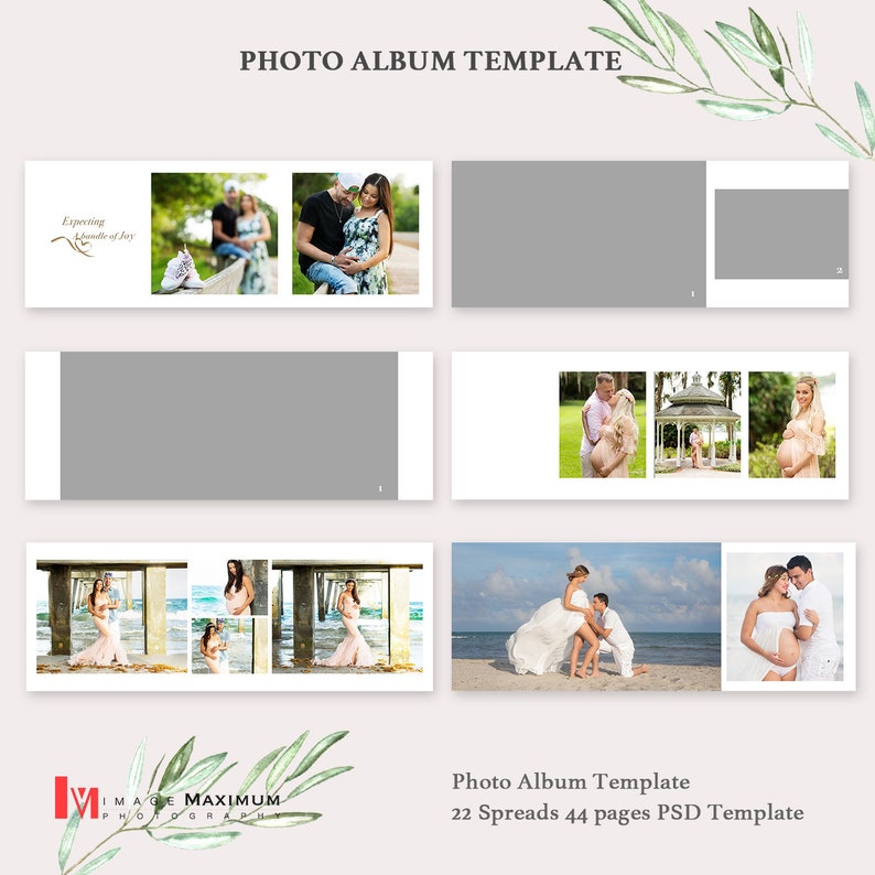 Maternity Photo Album Templates 8x11 Photo Album Templates Photoshop ...