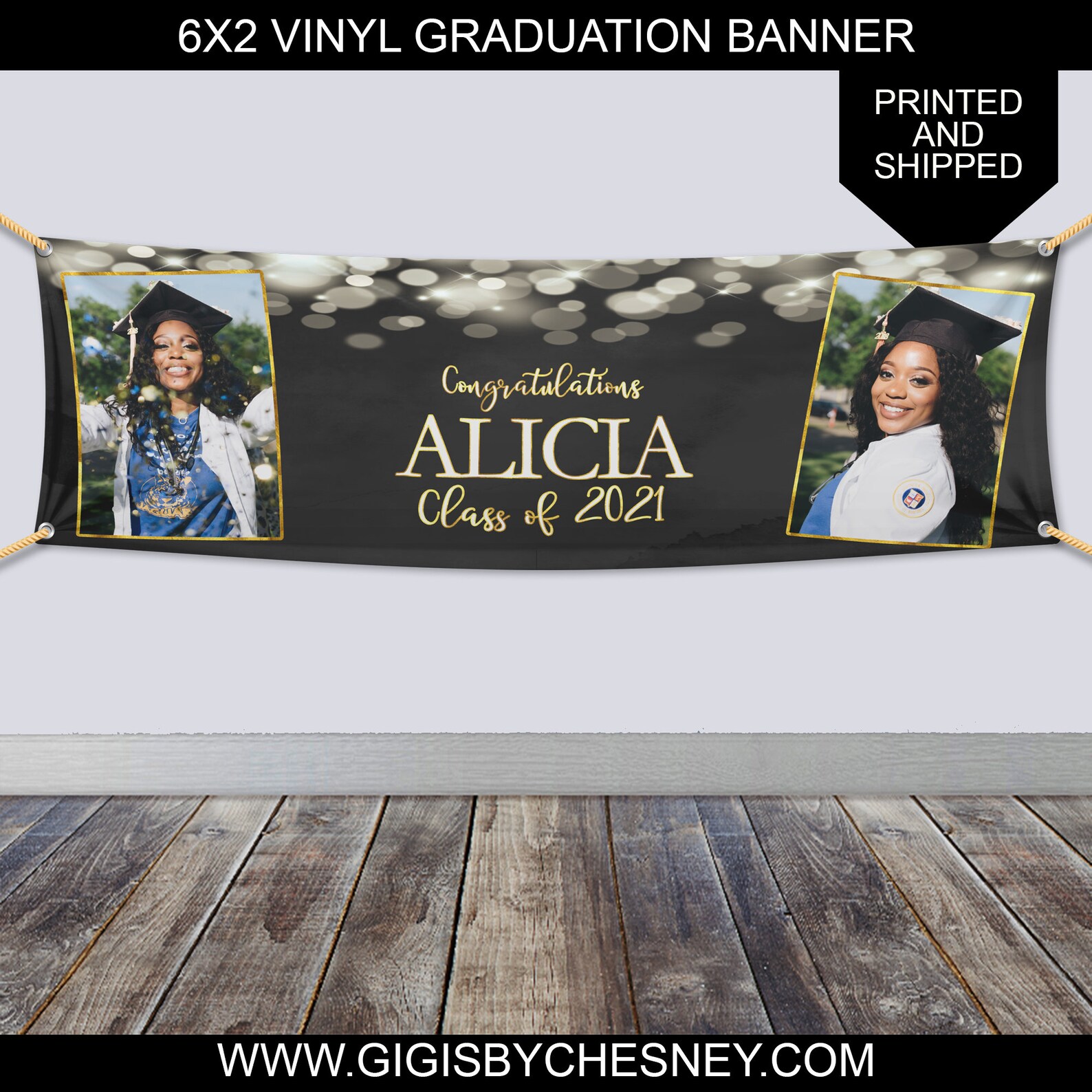 Graduation Banner Class of 2021 Banner High School Grad | Etsy