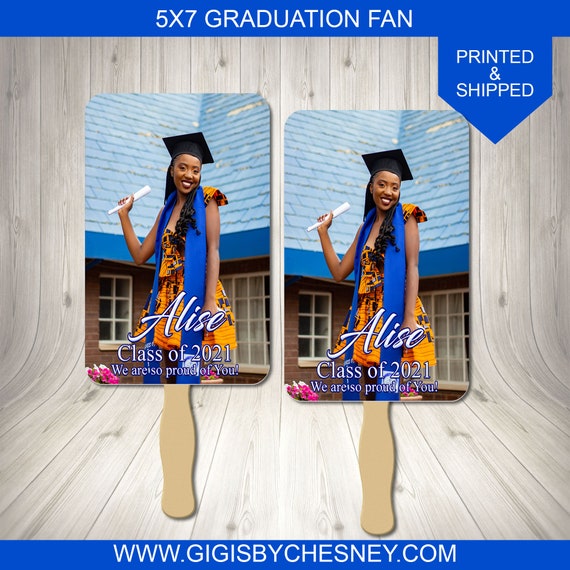 Graduation Fans Grad Party High School Grad College Grad | Etsy