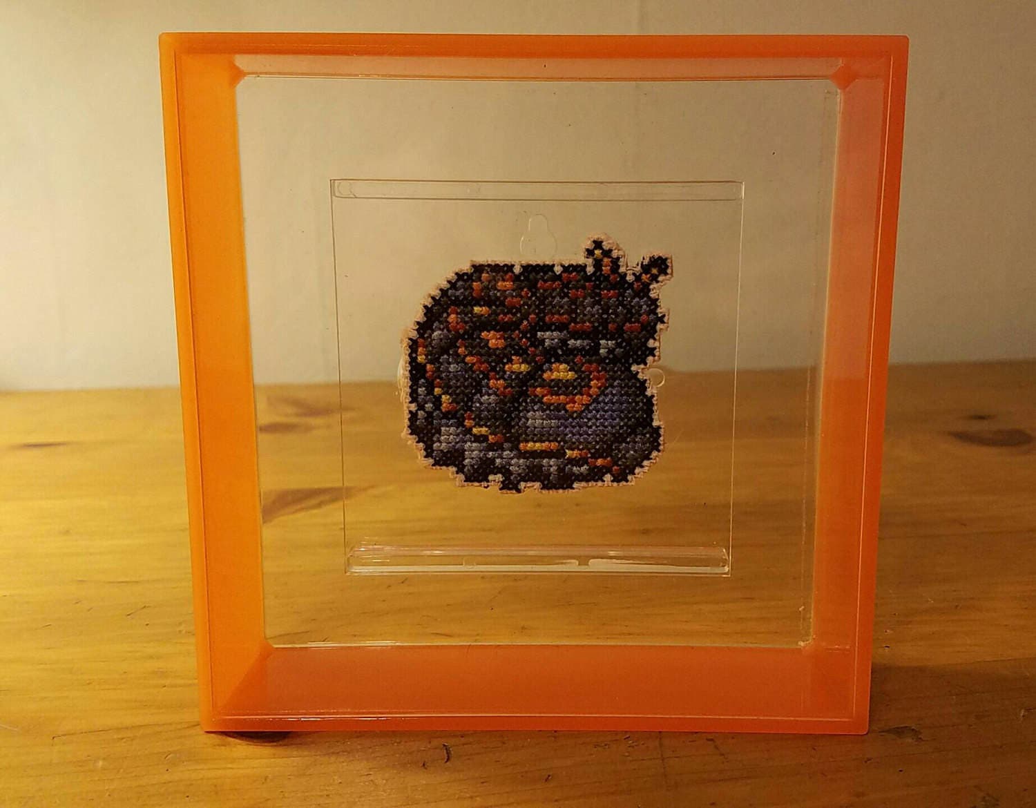 Final Fantasy 4 - Larva Cross-stitch Sprite - Framed - Retrogaming 16 ...