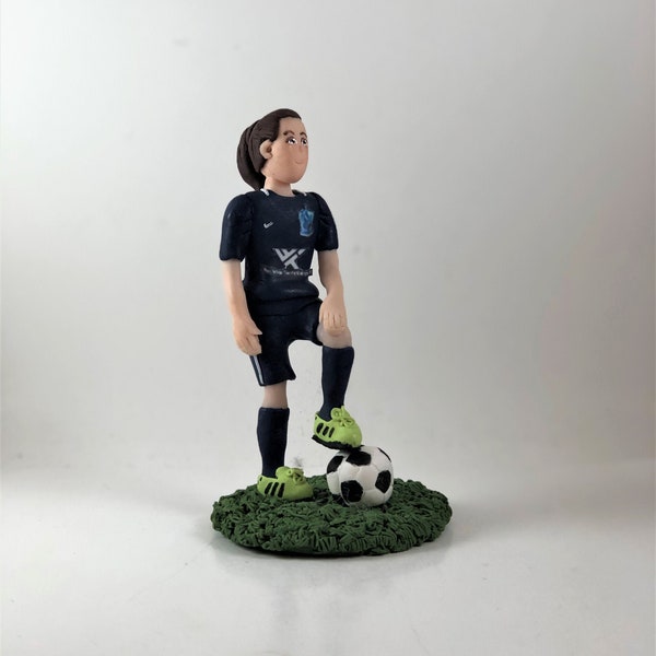 Girl Soccer Player - Etsy