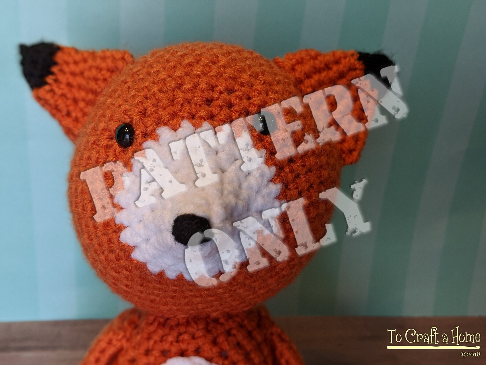Frederick the Fox Crochet Pattern-crochet PDF Pattern | Etsy
