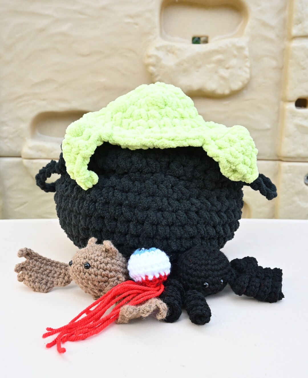 Witch's Cauldron Play Set Crochet Pattern - Etsy