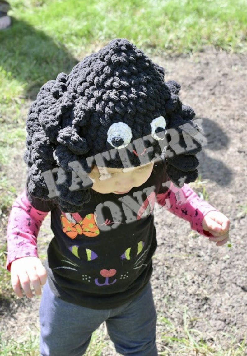 PDF Pattern of Crochet Spider Hat - Etsy