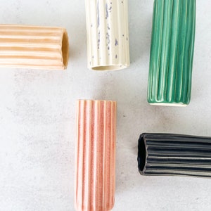 Fluted Bud Vase - Etsy