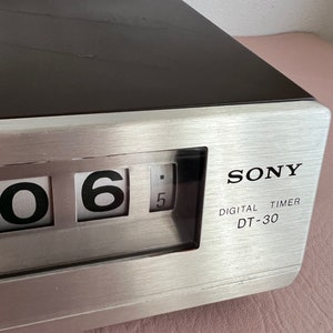 Vintage Sony Digital Timer DT 30 in Good Working Order - Etsy