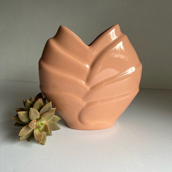 Peach Vase - Etsy