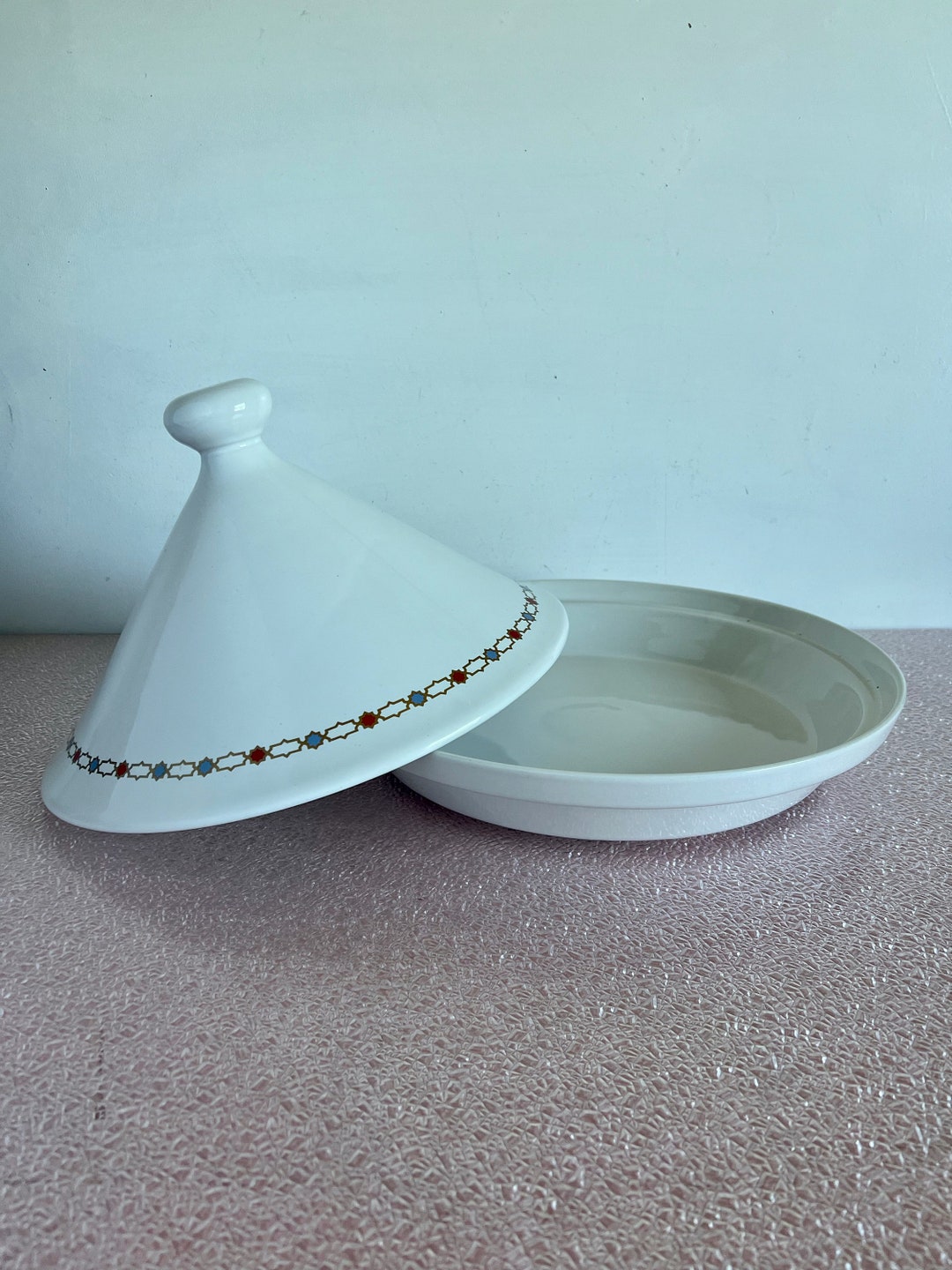 Vintage Hall Ceramic Tagine Moroccan Styled Kitchen Decor - Etsy
