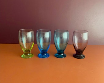 Footed Glassware - Etsy