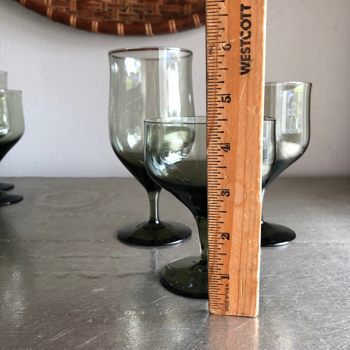 Vintage Crystal Stemware Ballet Pattern by Bryce Brothers Dusk - Etsy