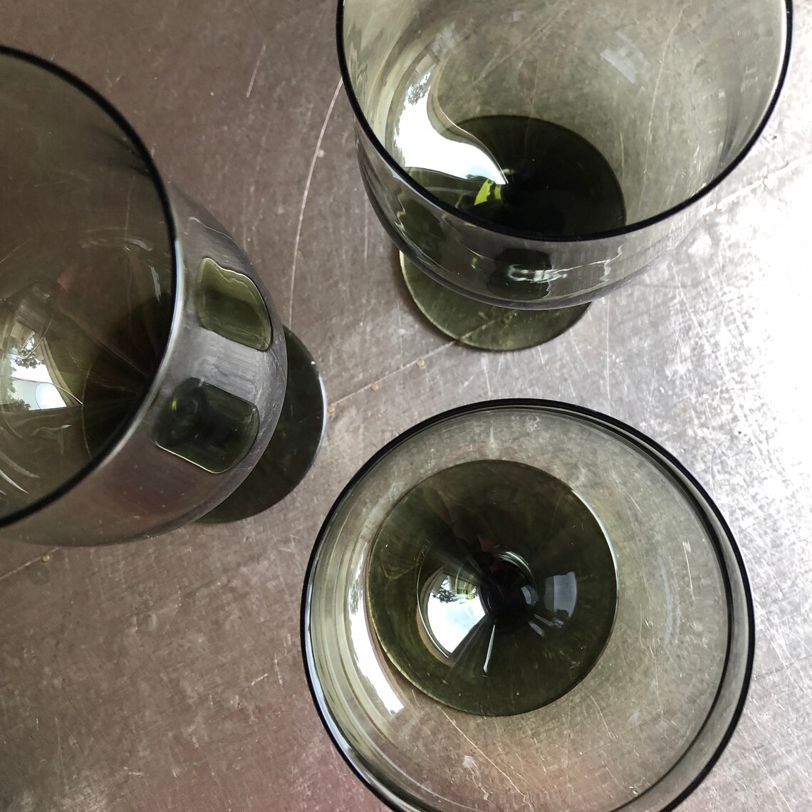 Vintage Crystal Stemware Ballet Pattern by Bryce Brothers Dusk | Etsy