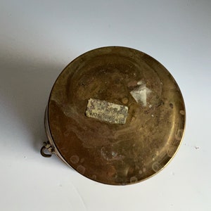 Vintage Solid Brass Bucket - Etsy