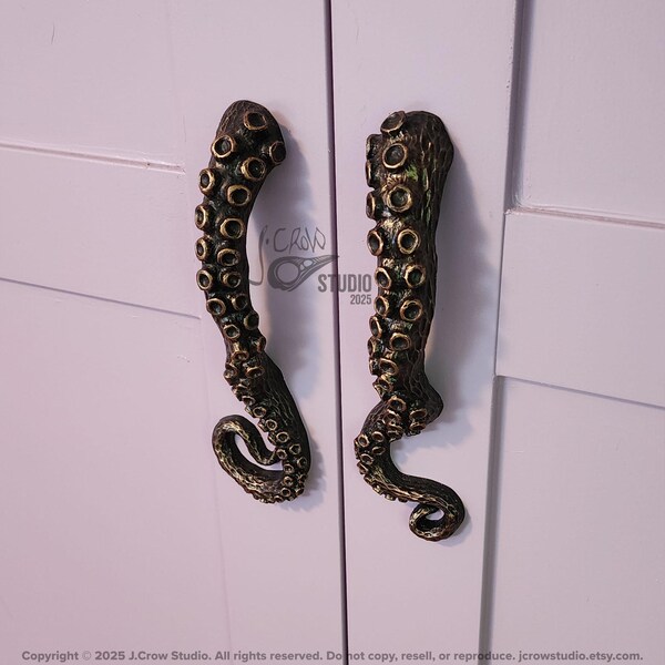 Octopus Door Handle - Etsy