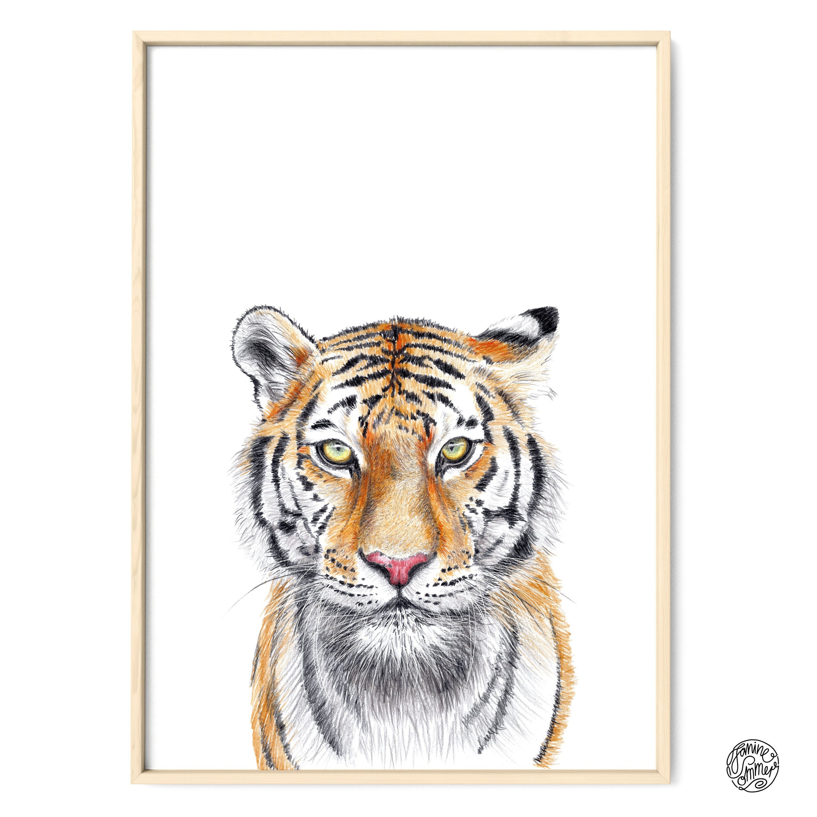 How To Draw Tiger Stripes Step By Step