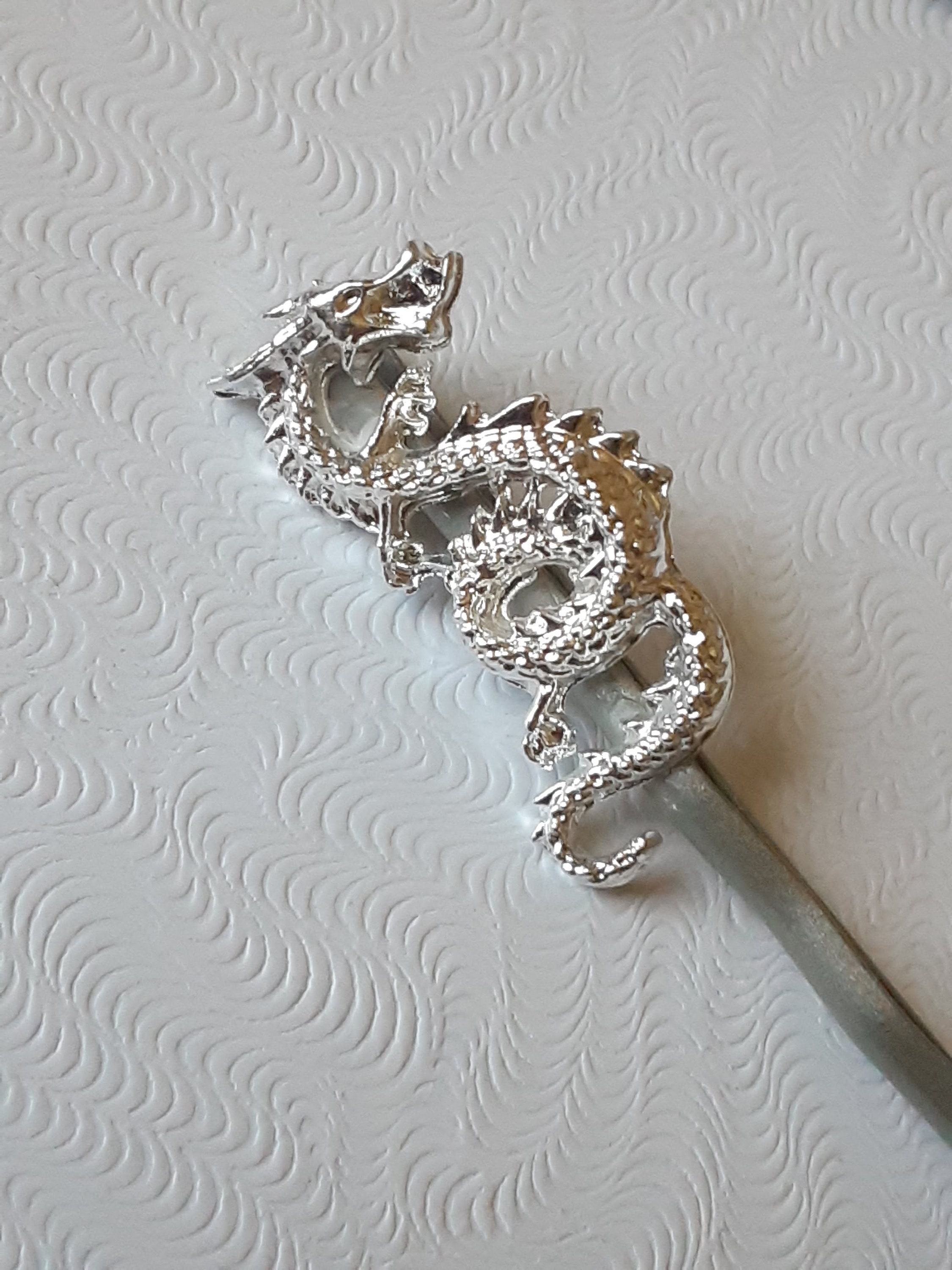Silver or Golden Dragons Bobby Pins, Set of 2 Bobby Pins, Gift Under 20 ...