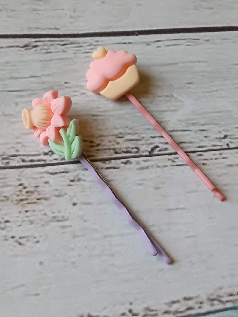 Kawaii Bobby Pins 2, Bobby Pins Set, Bobby Pins for Girls, Gift for Her ...