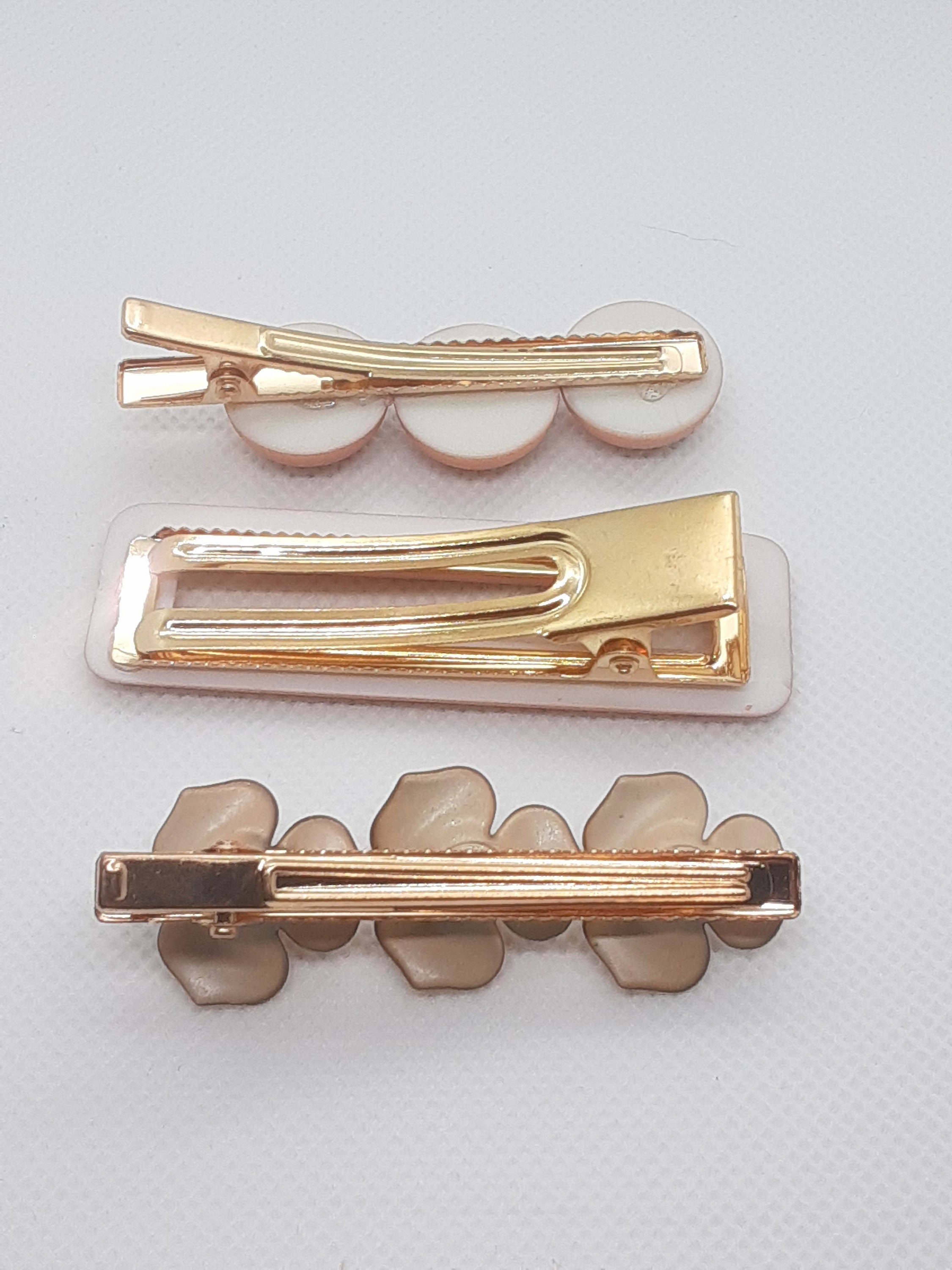 Salmon Pink Hair Set/ Salmon Pink Hair Accessories/ Salmon Pink Hair ...