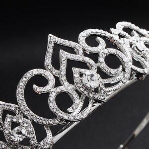 Wedding or Quinceañera Tiara/ Bride Minimalist Tiara /wedding Crown ...