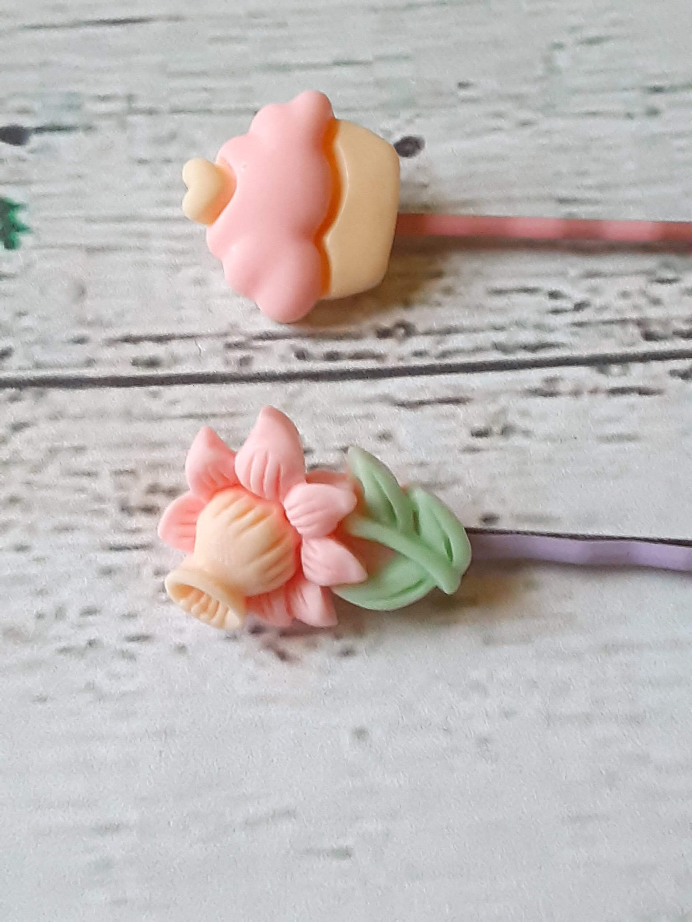 Kawaii Bobby Pins 2, Bobby Pins Set, Bobby Pins for Girls, Gift for Her ...