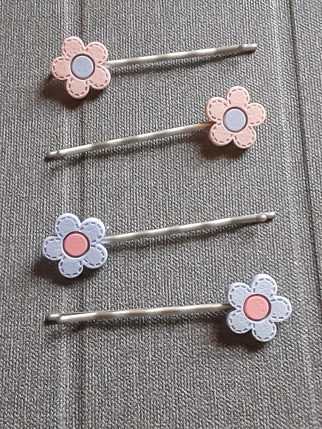 Lilac and Pink Flowers Bobby Pins, Floral Bobby Pins, Cute Bobby Pins ...