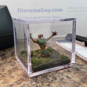Bog Creature 2 Inch Decorative Diorama Cube - Etsy