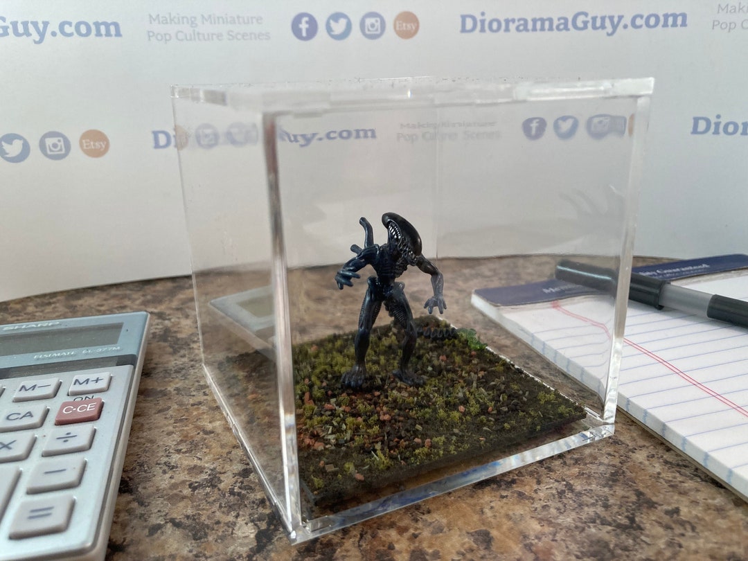 Xenomorph 3 Inch Decorative Diorama Cube - Etsy