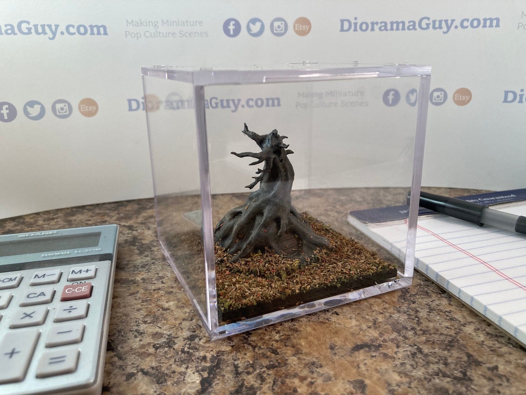 Tree of the Dead 3 Inch Decorative Diorama Cube - Etsy