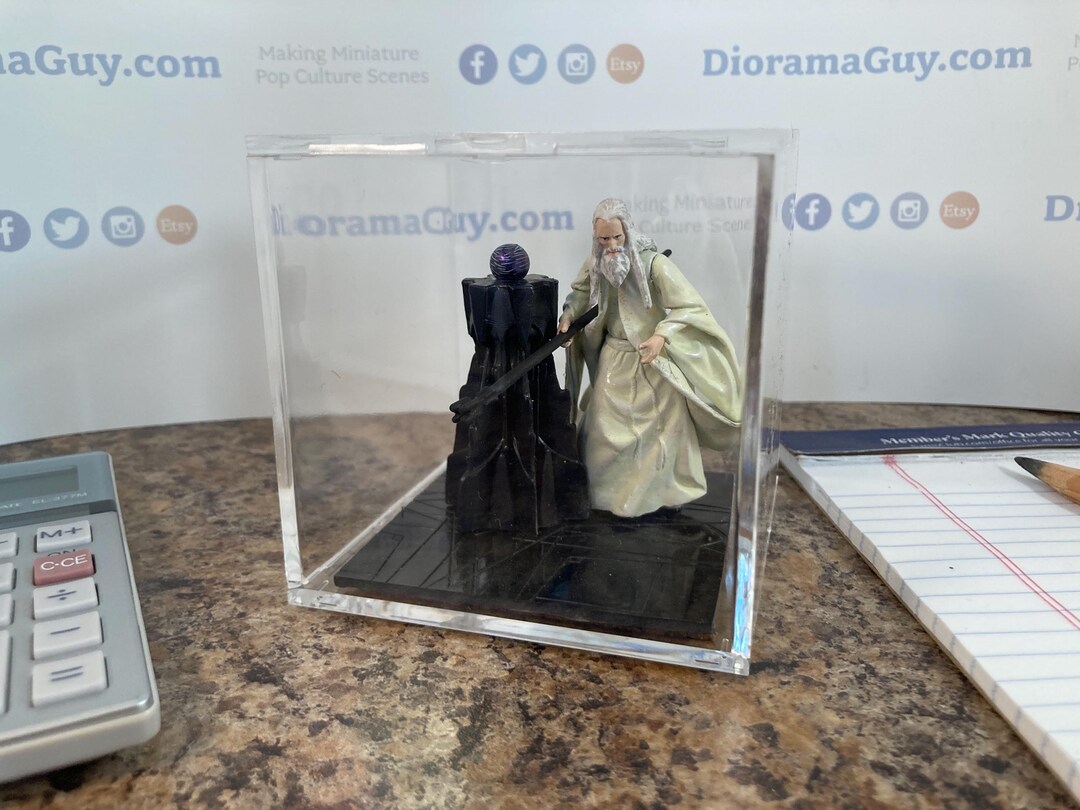 Sauromon 3 Inch Decorative Diorama Cube - Etsy
